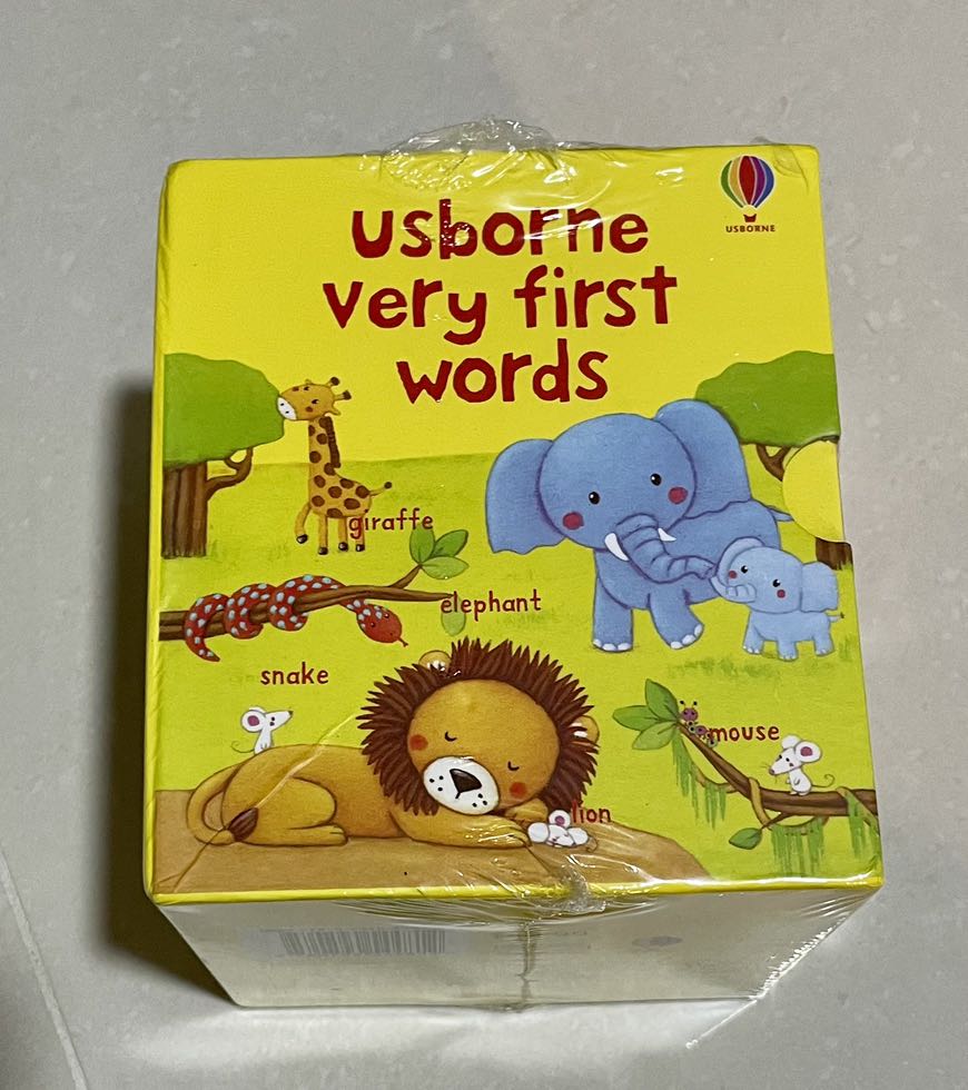 Brand new Usborne very first words, Hobbies & Toys, Books & Magazines ...