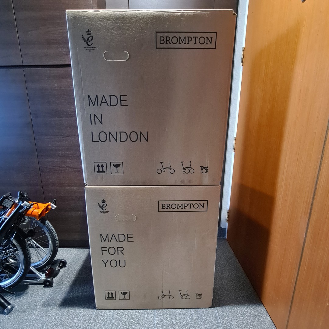 Brompton Box, Sports Equipment, Bicycles & Parts, Bicycles on Carousell