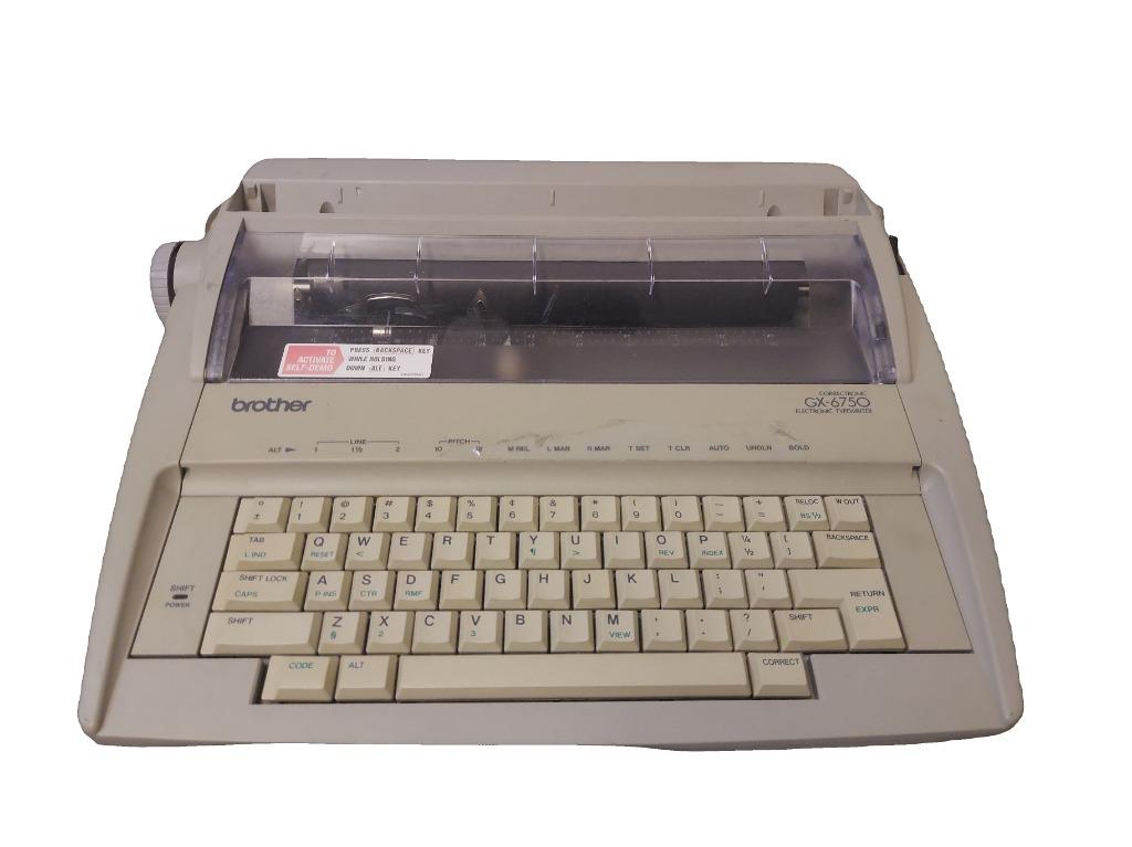 Brother Electronic Typewriter, Computers & Tech, Printers, Scanners ...