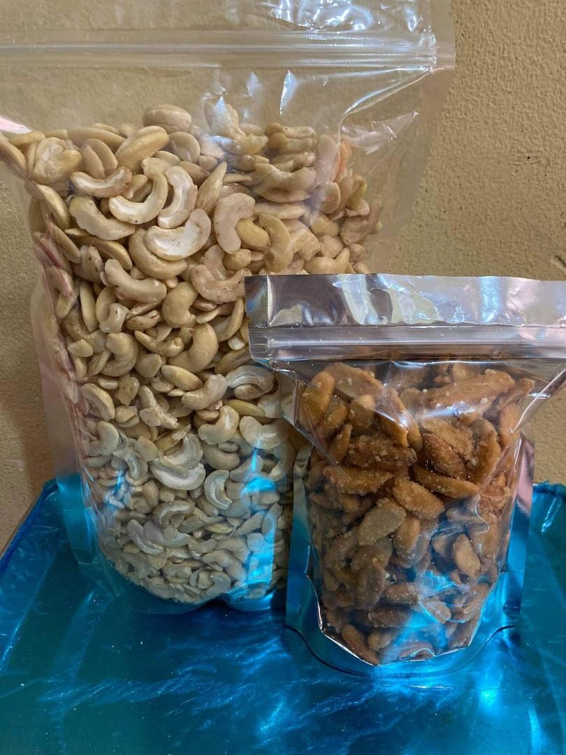 CASHEW NUTS FROM PALAWAN ROASTED AND FRIED ADOBO PILI NUTS ROASTED ...