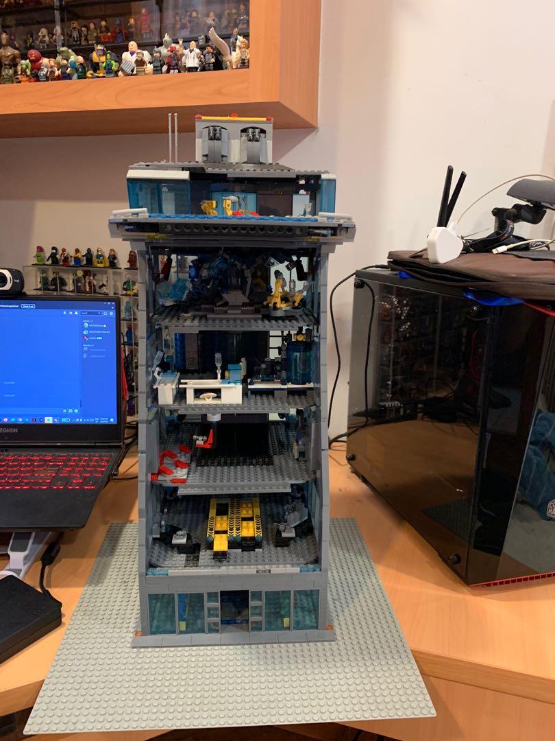 Custom LEGO MOC Avengers Tower, Hobbies & Toys, Toys & Games on Carousell
