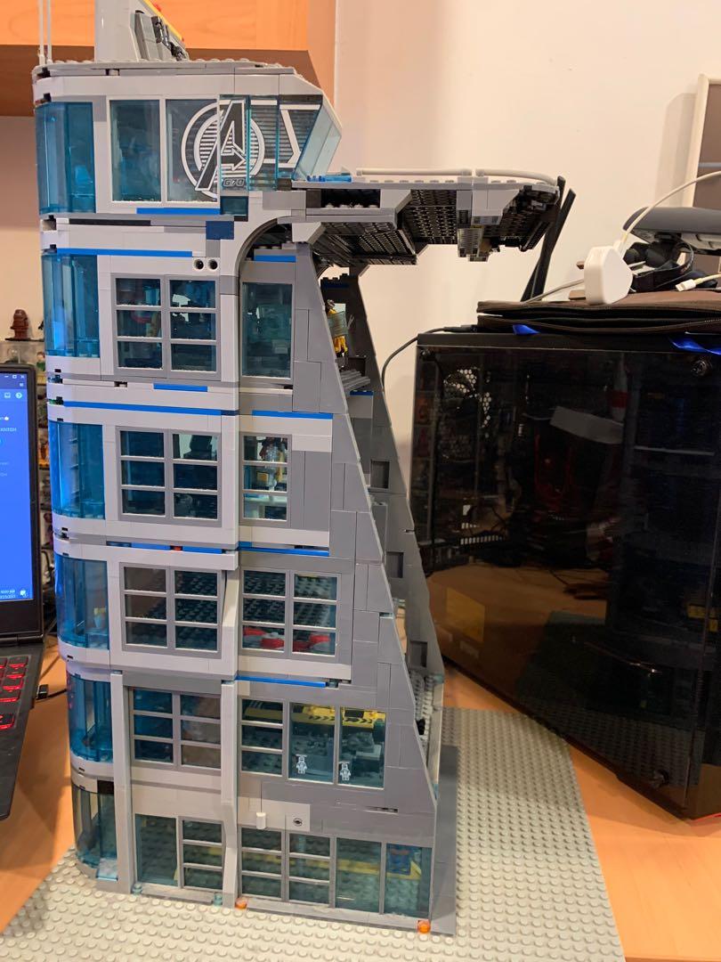 Custom LEGO MOC Avengers Tower, Hobbies & Toys, Toys & Games on Carousell