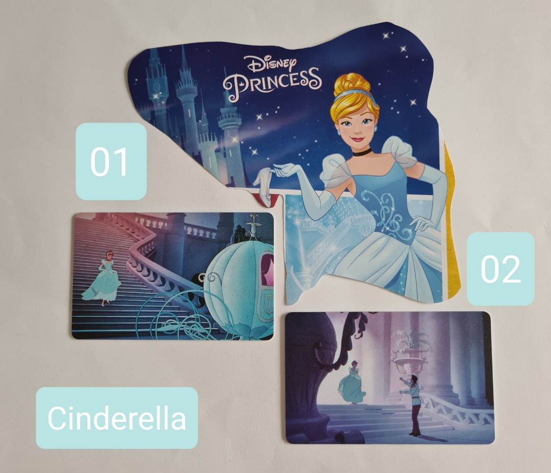 Disney Princess Collector Cards - full set of 12 Cards, Everything Else ...