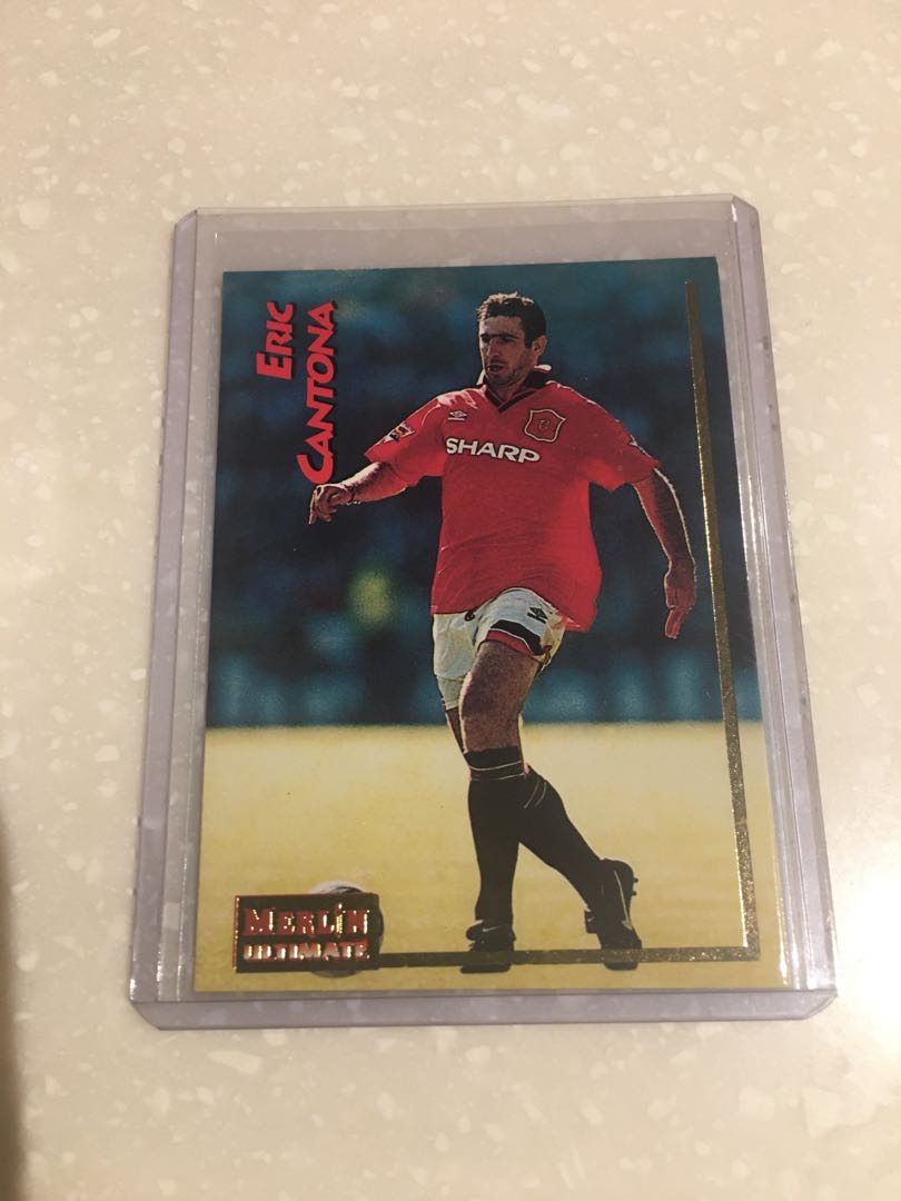 Eric Cantona - Merlin Ultimate 1995, Hobbies & Toys, Toys & Games on ...