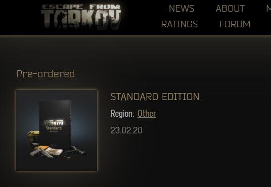 Escape From Tarkov Standard Edition, Video Gaming, Video Games, Others ...