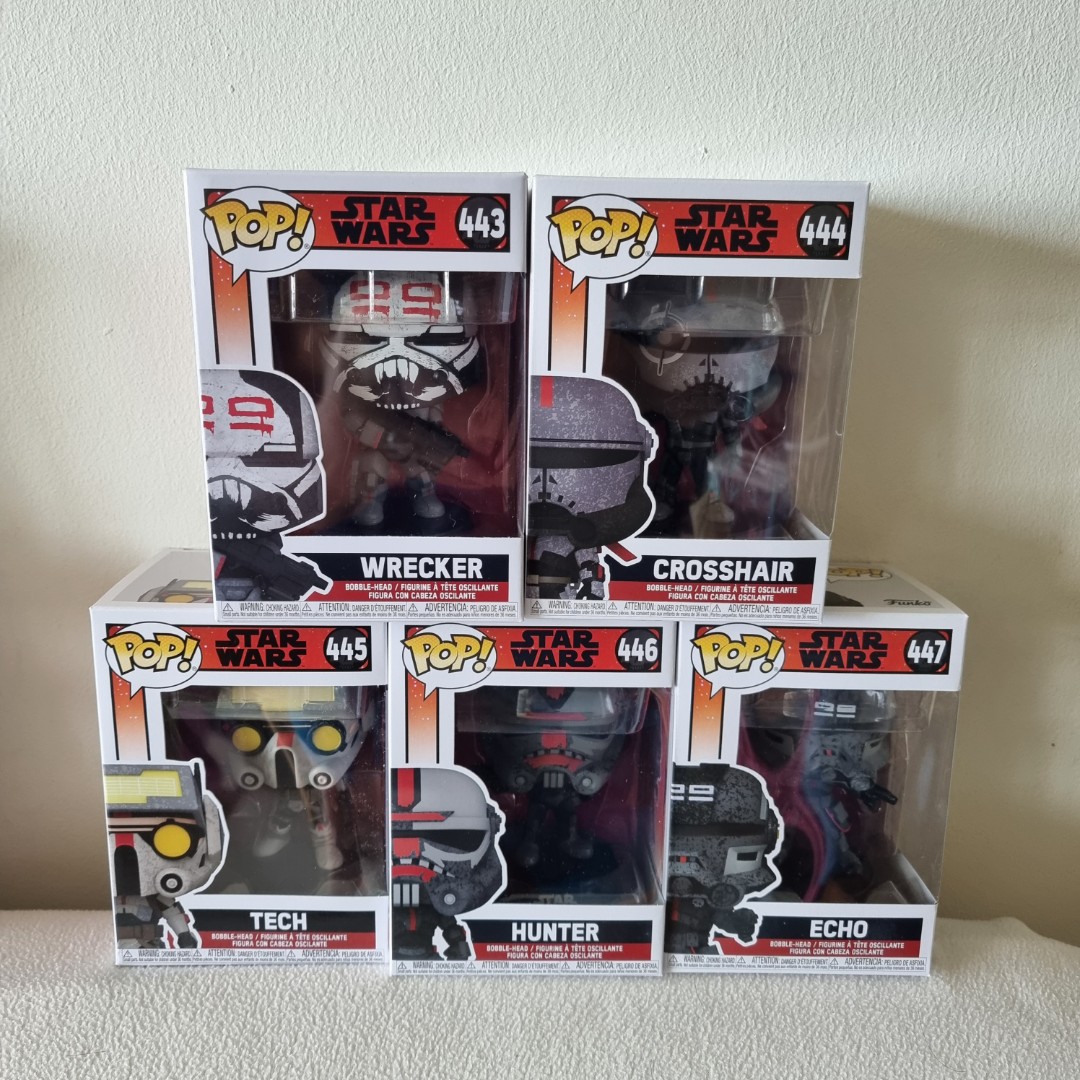 Funko Bad Batch Set, Hobbies & Toys, Toys & Games on Carousell