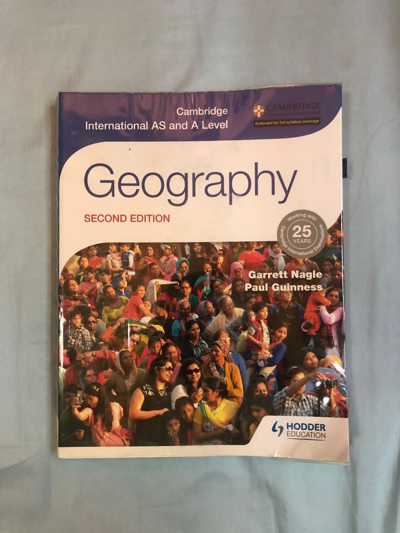 GEOGRAPHY A LEVELS textbook second edition (Cambridge), Hobbies & Toys ...