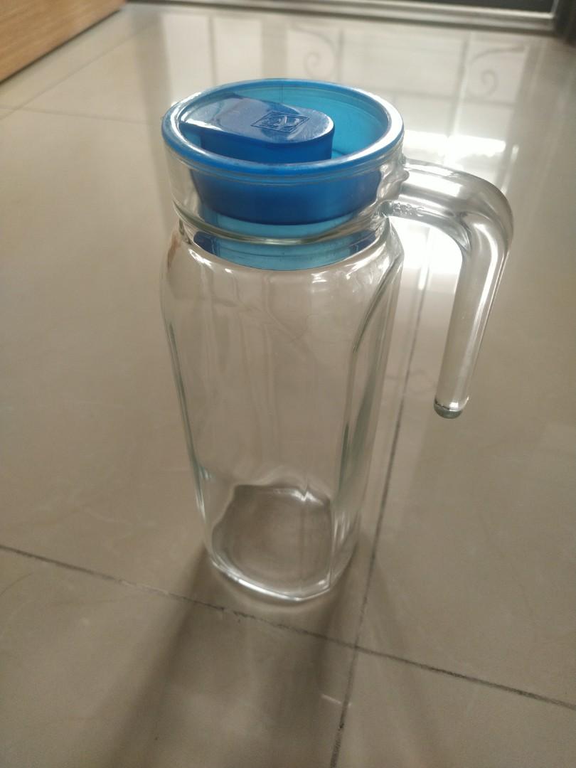 Glass water container, Furniture & Home Living, Kitchenware & Tableware ...