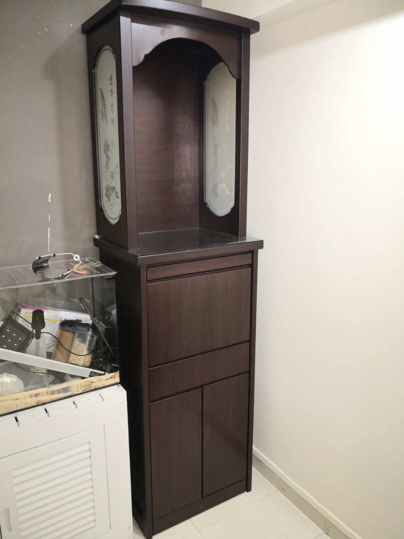 God/Shrine Cabinet and Altar, Furniture & Home Living, Furniture ...