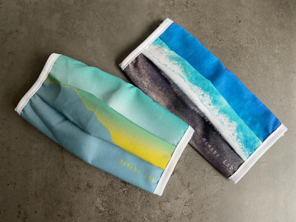 《嚮海製所Hamabe Lab》｜心の所嚮 風格口罩套(青の森/靛の洋), 門票＆禮券 , 機票及海外景點在旋轉拍賣