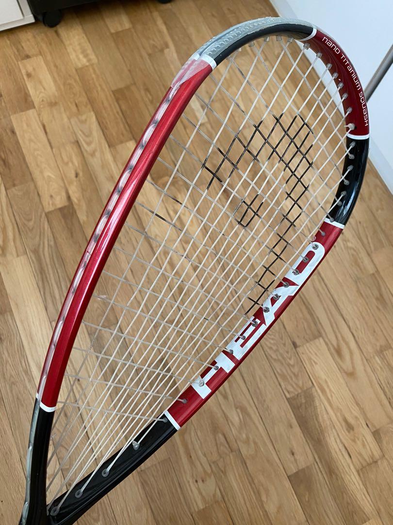 Head Ti.110 Squash Racket - very light, Sports Equipment, Sports ...
