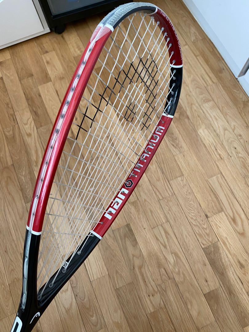 Head Ti.110 Squash Racket - very light, Sports Equipment, Sports ...