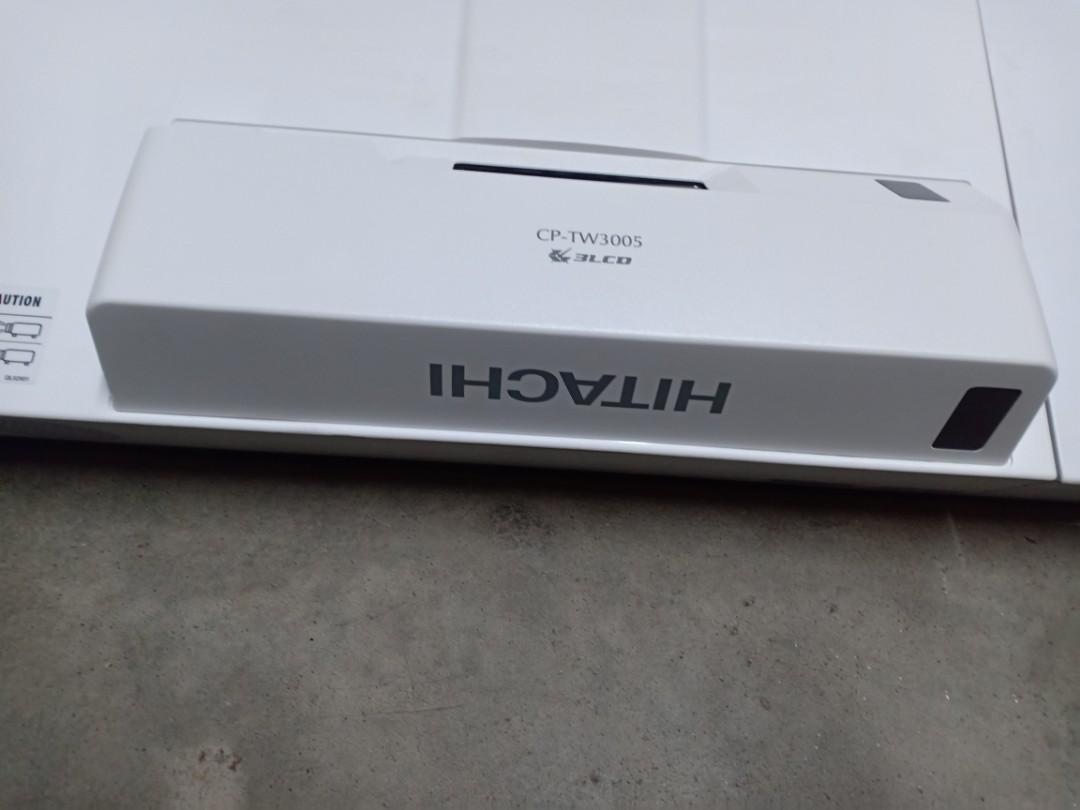 Hitachi ultra short throw projector, TV & Home Appliances, TV ...