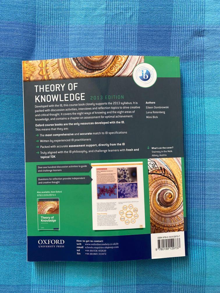 IB Theory of Knowledge Textbook - Oxford, Hobbies & Toys, Books ...