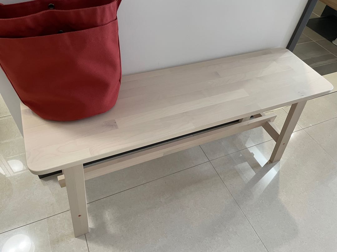 IKEA Bench, Furniture & Home Living, Furniture, Tables & Sets on Carousell