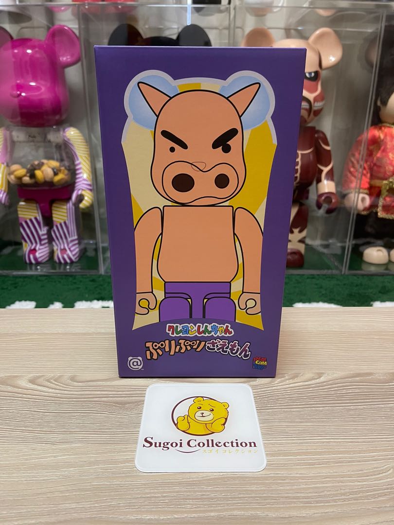 [In Stock] BE@RBRICK x Buriburizaemon 400% Crayon Shin-chan 蜡笔小新 ...