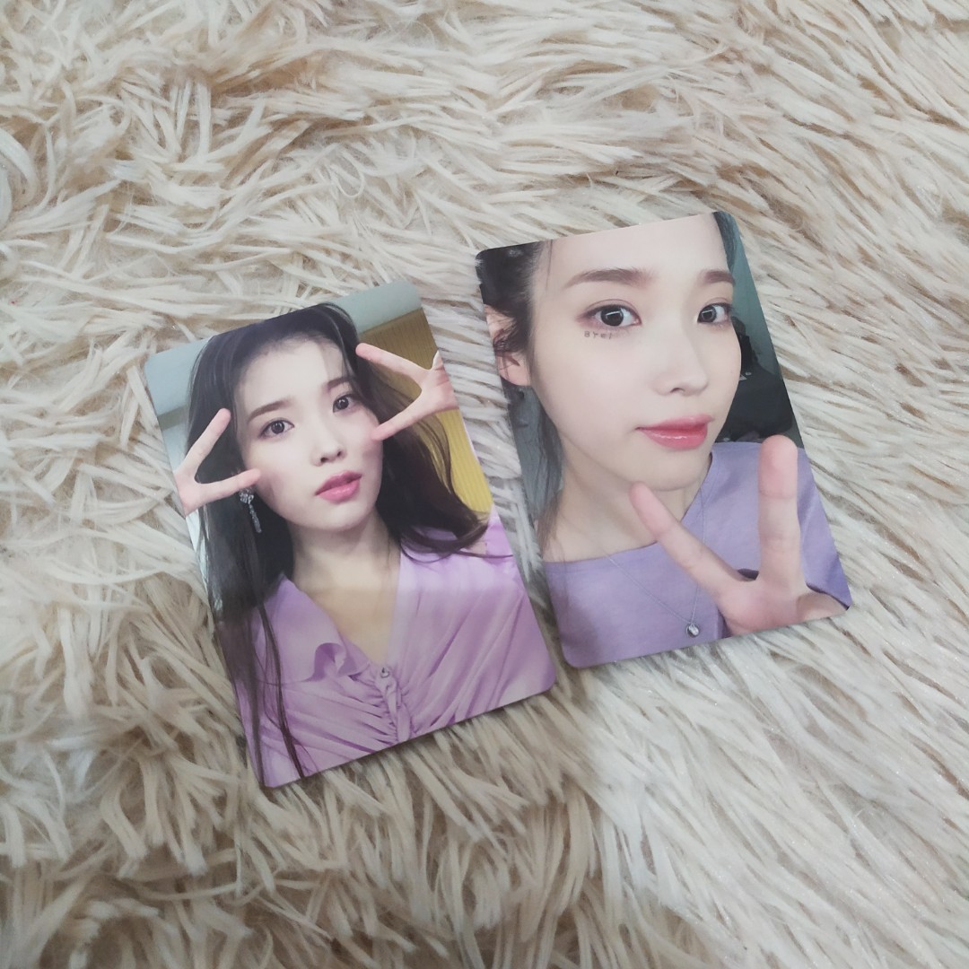 IU LILAC official photocards, Hobbies & Toys, Memorabilia ...