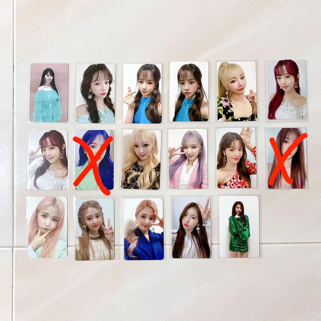 IZ*ONE IZONE Korean PC AR Photocards - COLOR*IZ / HEART*IZ / BLOOM*IZ ...