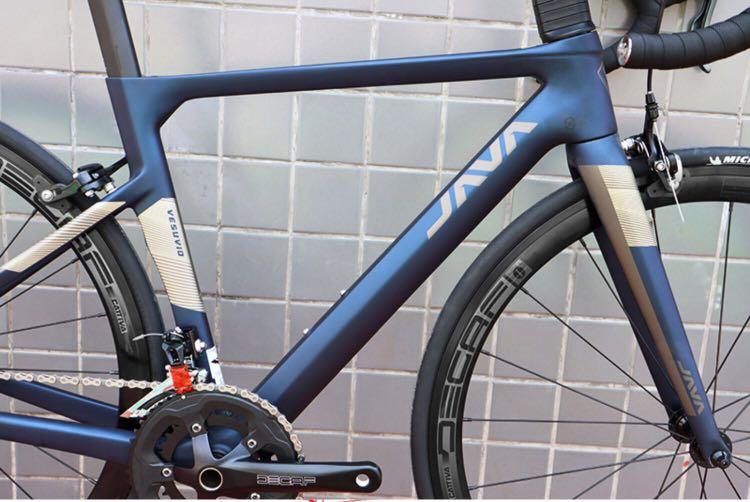 Java Vesuvio Integrated Carbon Bars Full Internal Routing Rim Brake ...
