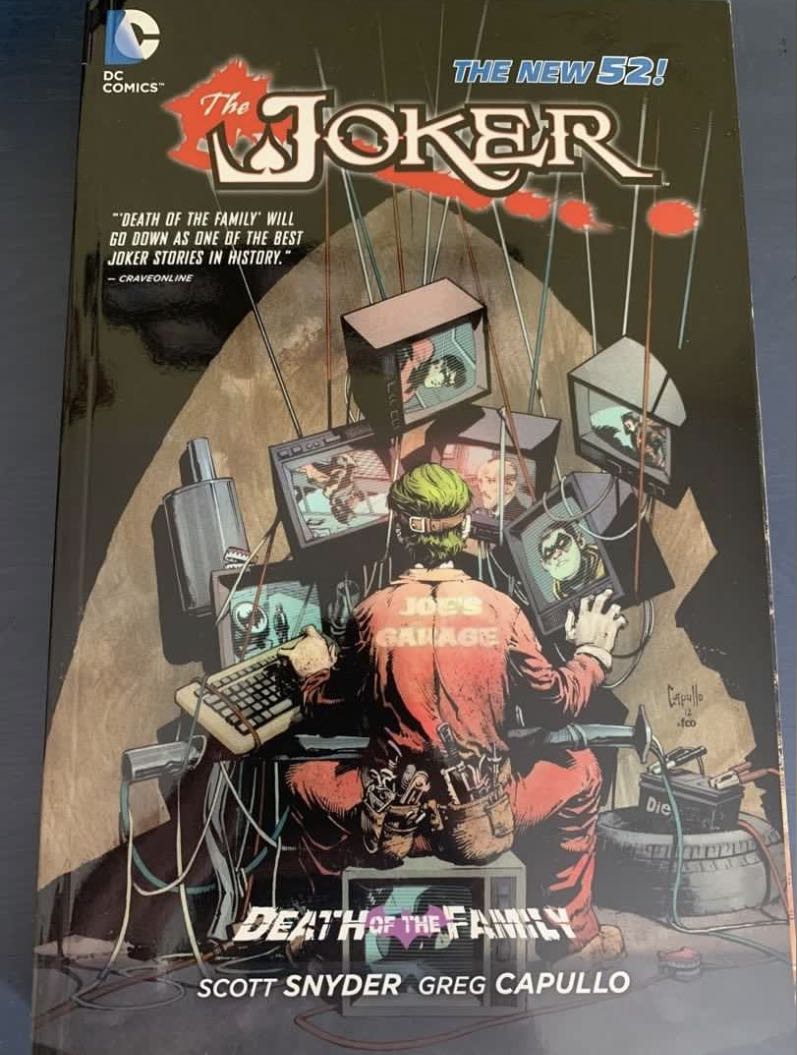 Joker: Death of the Family New 52, Hobbies & Toys, Books & Magazines ...