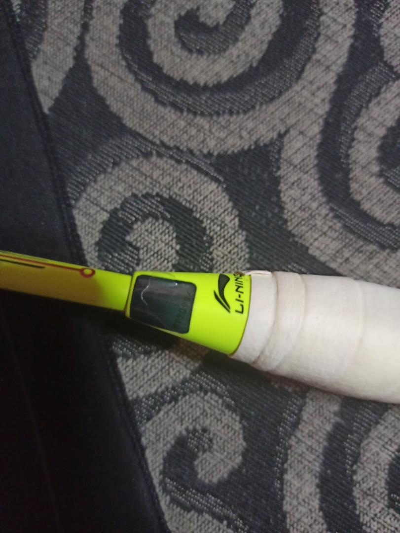Li Ning Aeronaut 9000 D drive badminton racket, Sports Equipment ...