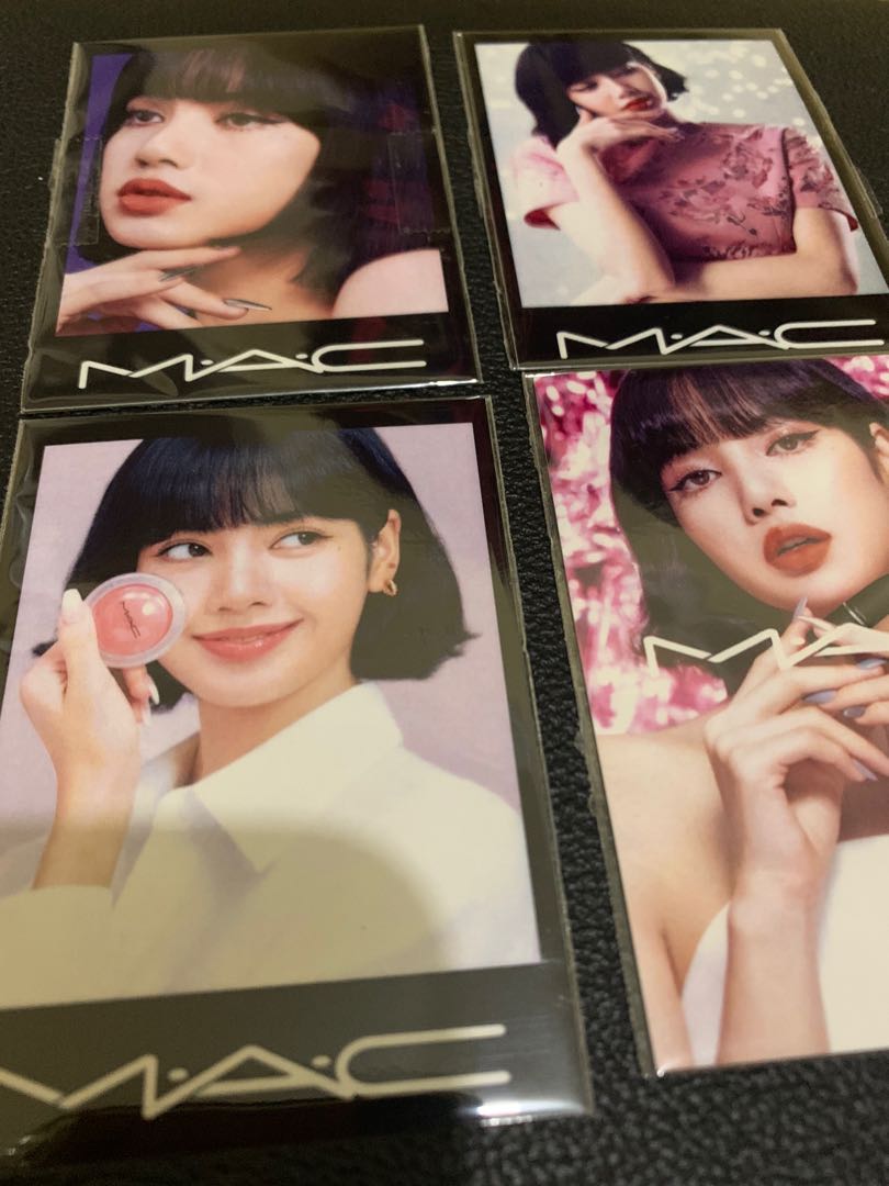 Blackpink Photocard Lisa MAC Limited Edition, Hobbies & Toys ...