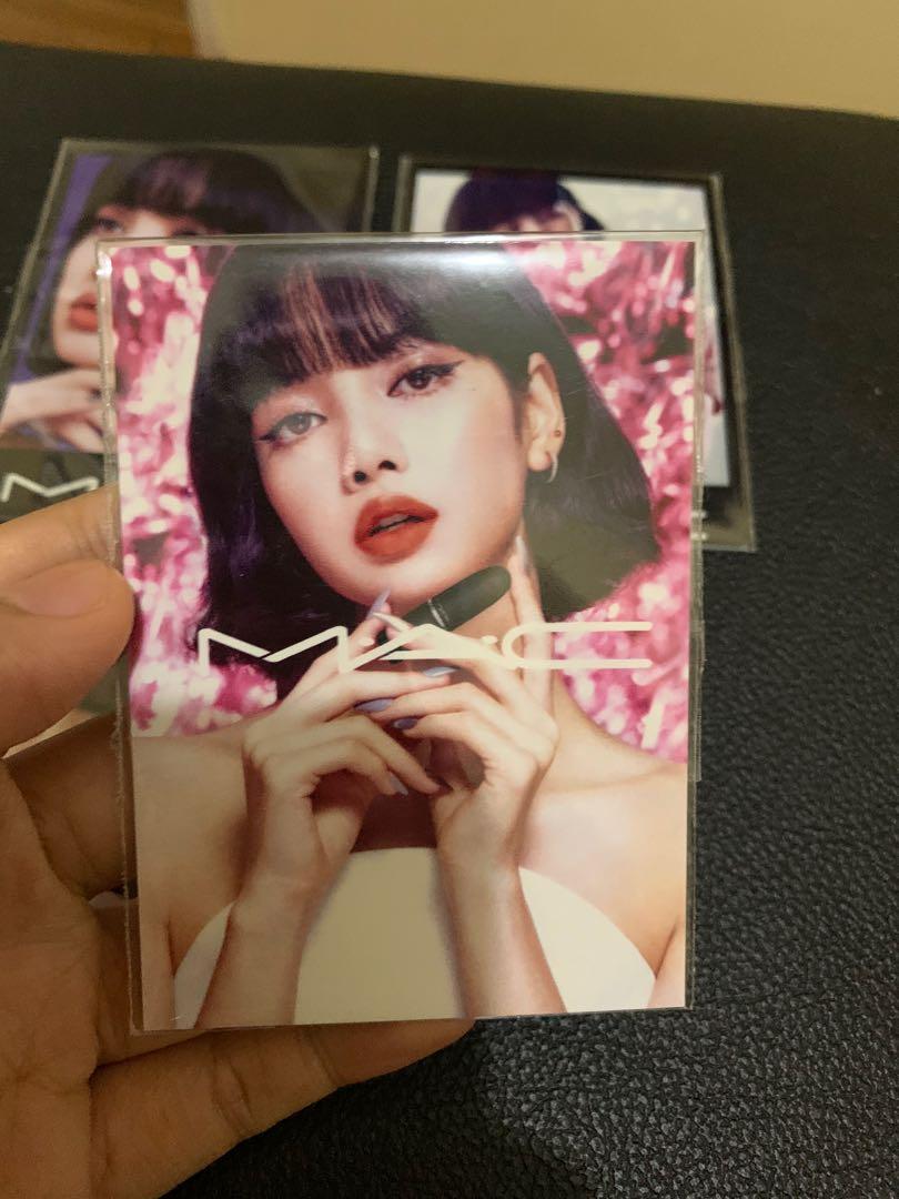 Blackpink Photocard Lisa MAC Limited Edition, Hobbies & Toys ...