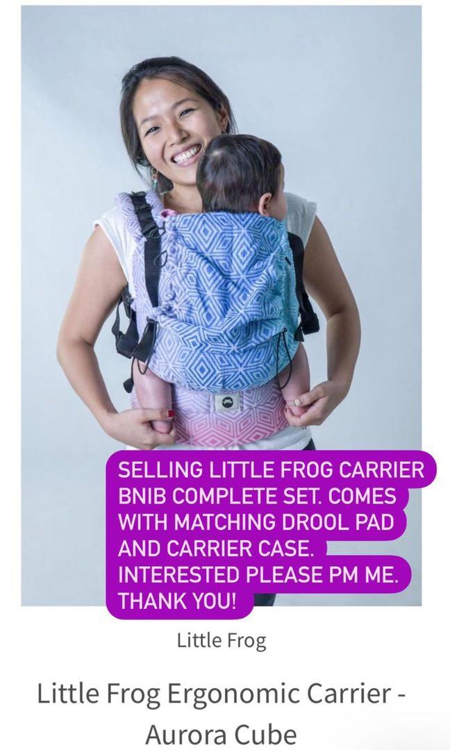 Little Frog Ergonomic Carrier Full Set, Babies & Kids, Going Out ...