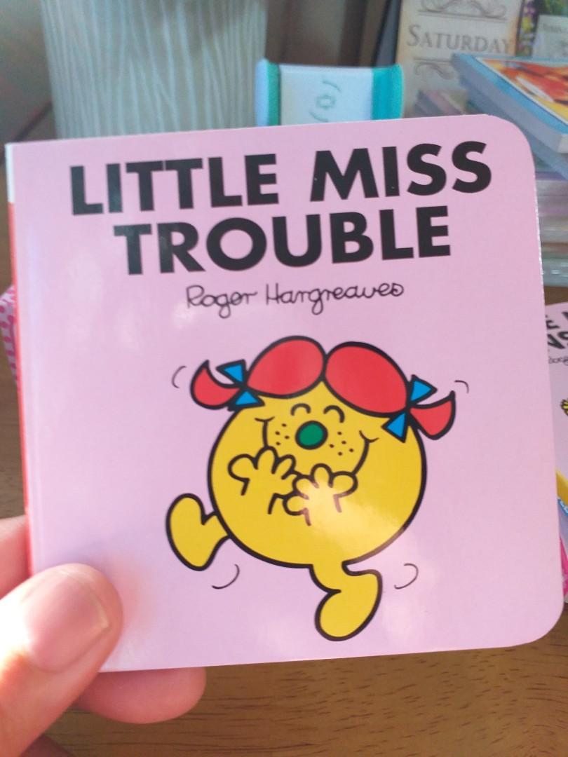 Little Miss Board Book, Hobbies & Toys, Books & Magazines, Children's ...