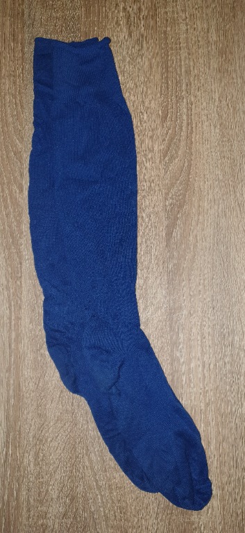 (TRADES OKAY) Long Blue Socks, Men's Fashion, Watches & Accessories ...