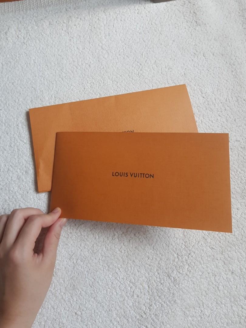 Louis Vuitton Envelope & Card, Luxury, Bags & Wallets on Carousell