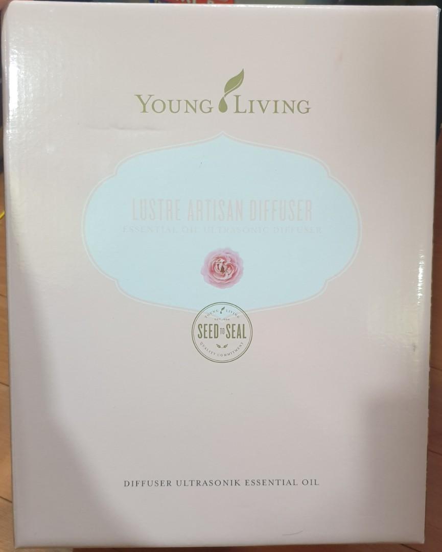Young Living/ Lustre Artisan Diffuser, Furniture & Home Living, Home ...