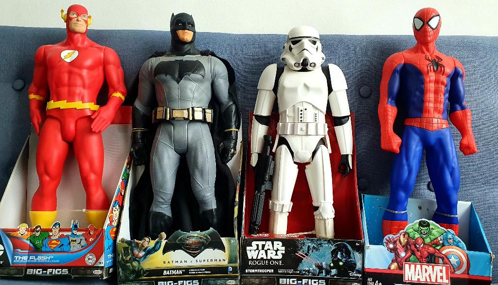 Marvel and DC Characters 18 inch, Hobbies & Toys, Toys & Games on Carousell