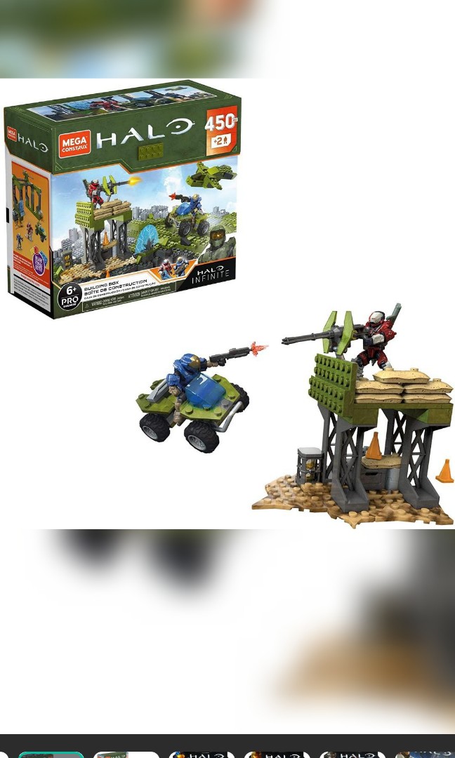 Mega Construx Halo Infinite Building Box Set Lego Compatible, Hobbies ...