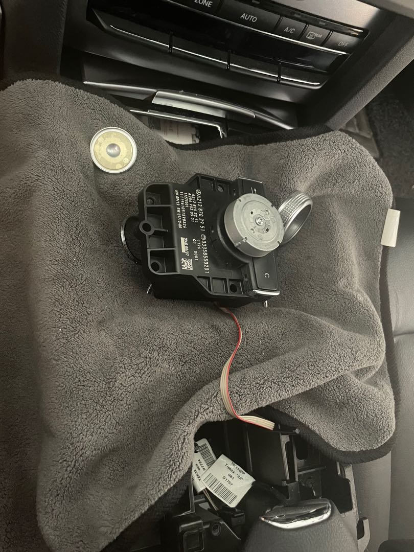 Mercedes Radio Console Control Command Knob Repair for W117 W156 W176 ...