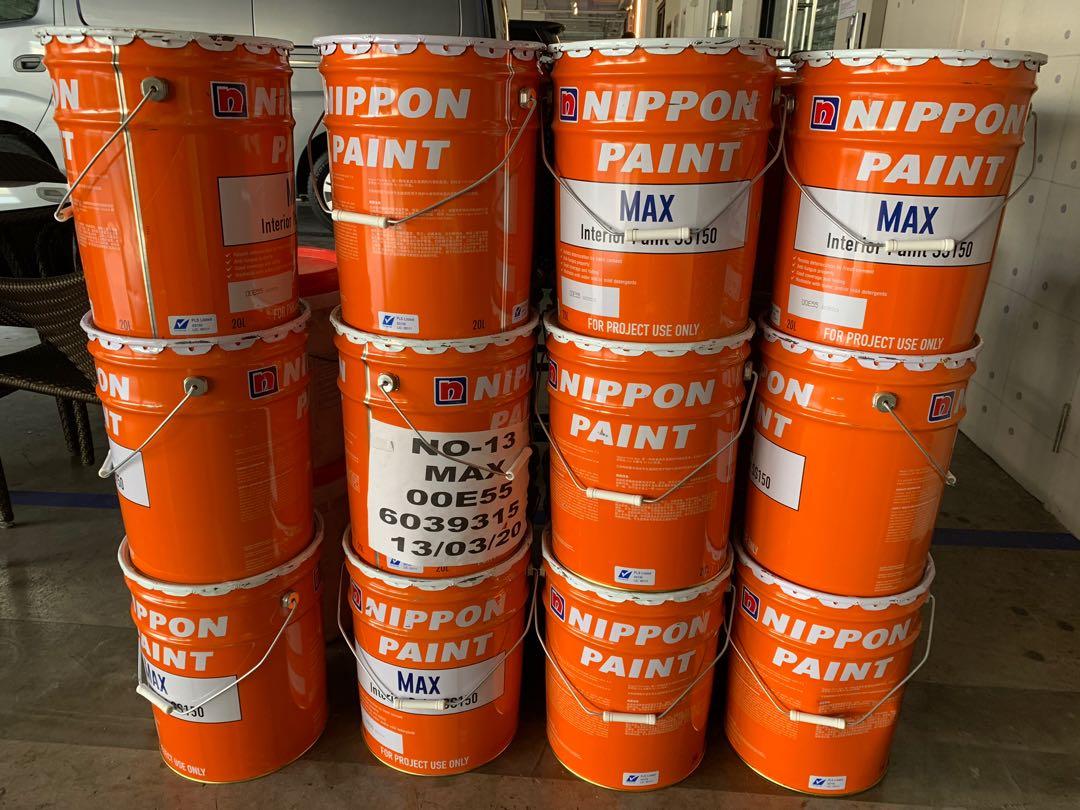 Nippon Paint Max White Interior Paint, Everything Else on Carousell