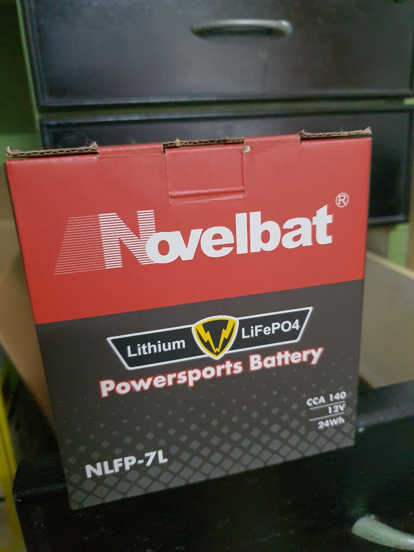 Novelbat Lithium Battery, Motorcycles, Motorcycle Accessories on Carousell