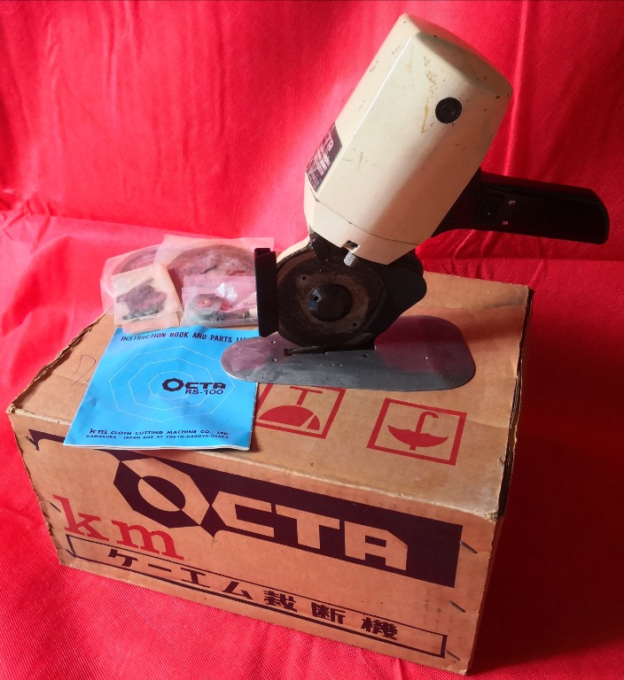 OCTA RS-100 Electric Fabric Cutting Machine, Everything Else on Carousell