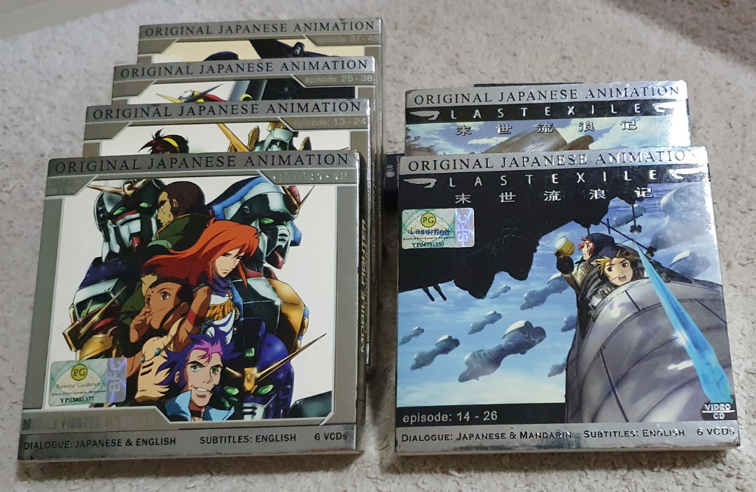 Original Japanese Animation VCD ($15 for all), Hobbies & Toys, Music ...