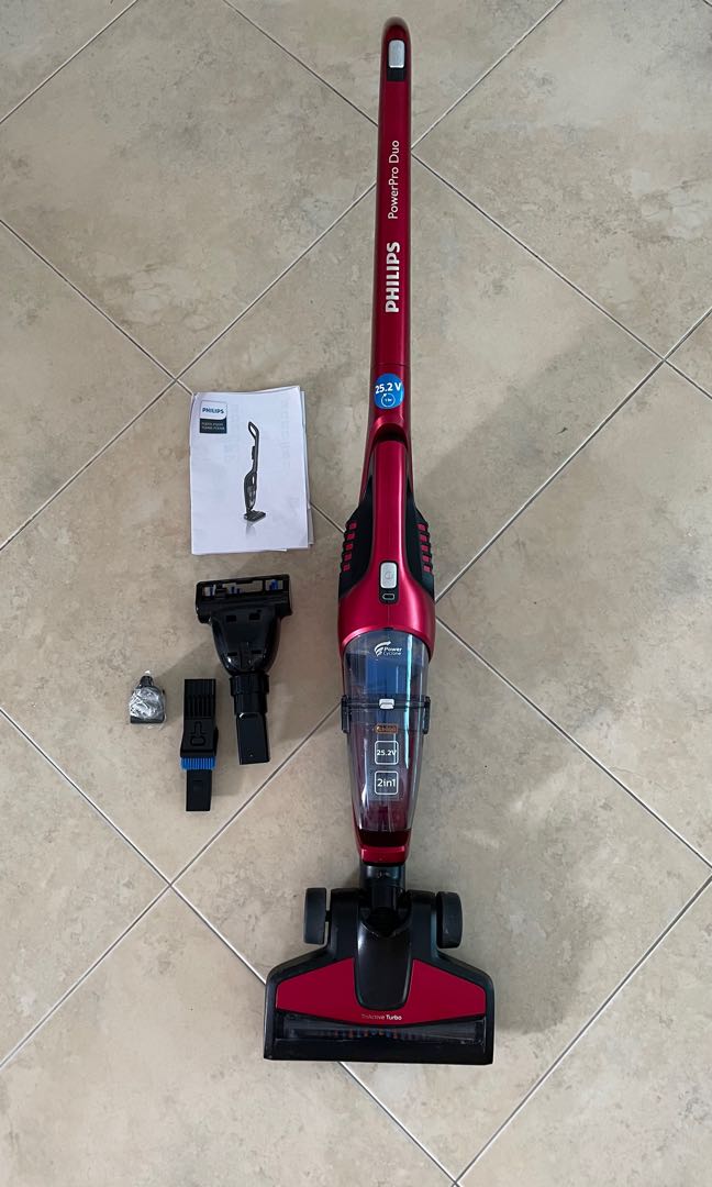 Philips Power Pro 2 in 1 Cordless Handstick, TV & Home Appliances ...