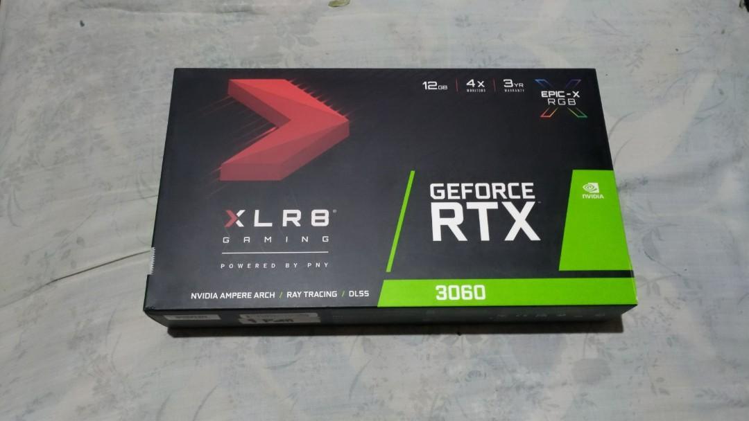 PNY RTX 3060 12GB, Computers & Tech, Parts & Accessories, Computer ...