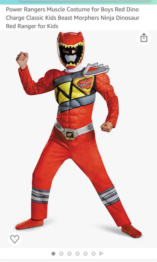Power Rangers Muscle Costume, Babies & Kids, Babies & Kids Fashion on ...