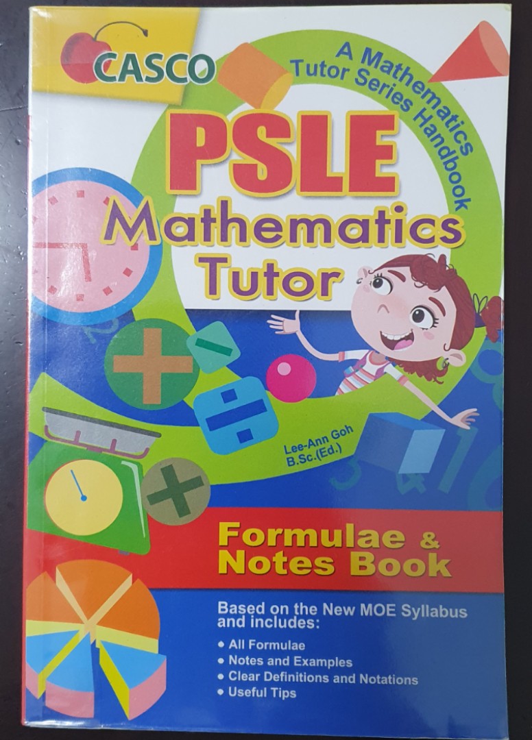 PSLE Mathematics Tutor (Formulae & Note Book), Hobbies & Toys, Books ...