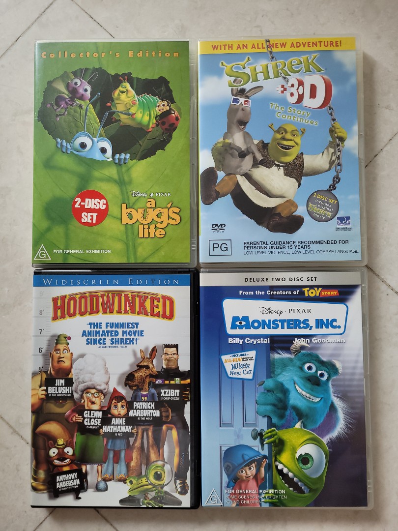 Region 1 DVD Original DVD Video Special Edition Set etc (pre-loved ...
