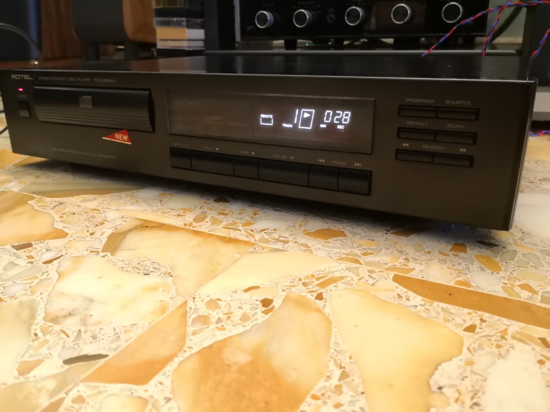 Rotel RCD-955AX CD Player, Audio, Other Audio Equipment on Carousell