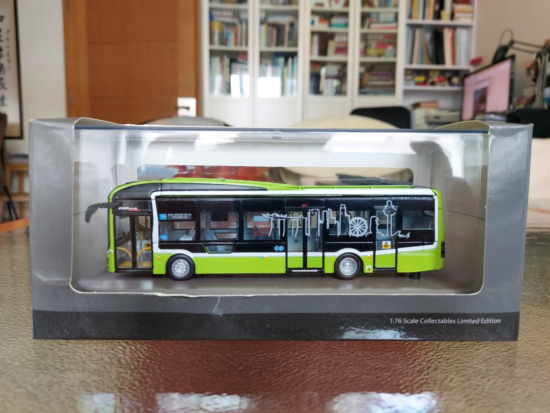 SG Bus Singapore Green MAN A22 Bus Model Rt. 190 1/76, Hobbies & Toys ...