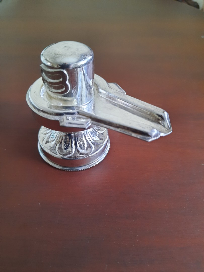 Silver Shivling 90g shiv bhagwan om namah shivayah, Hobbies & Toys ...
