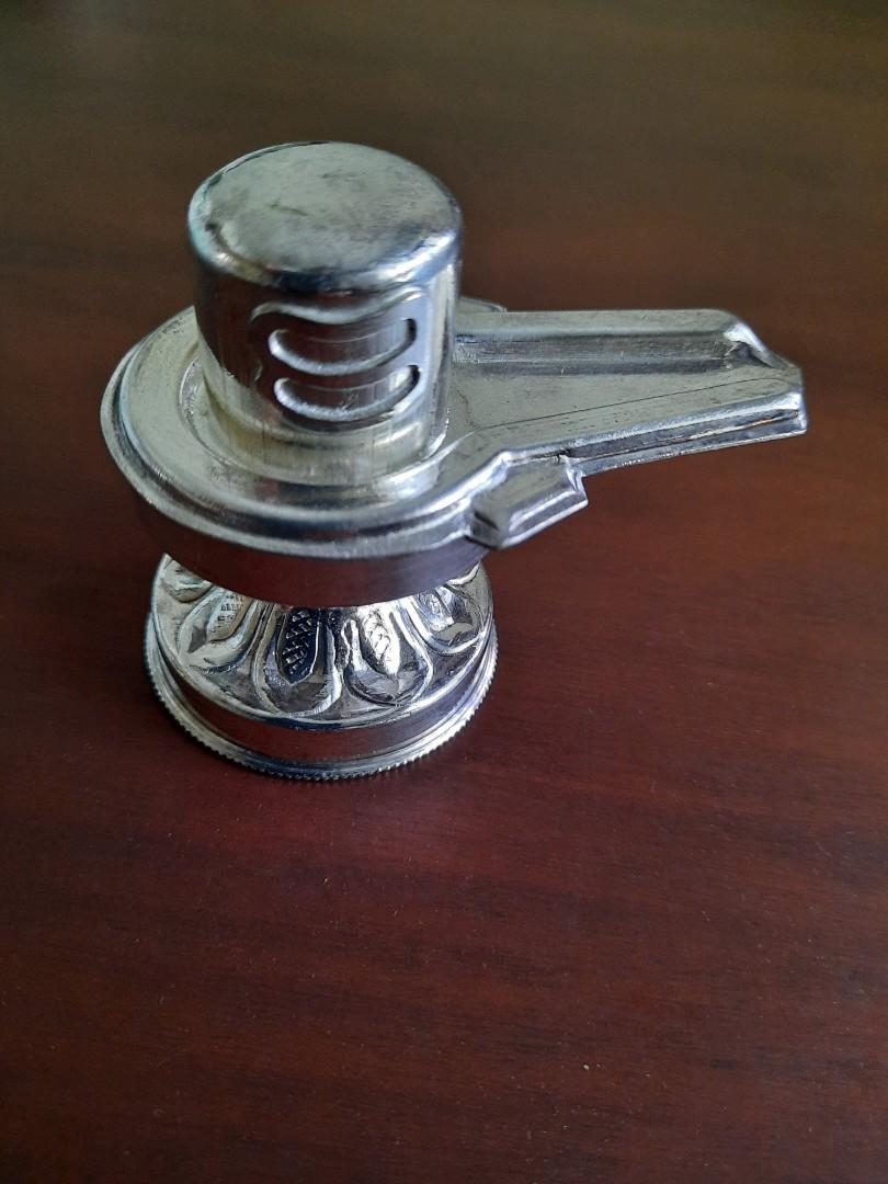 Silver Shivling 90g shiv bhagwan om namah shivayah, Hobbies & Toys ...