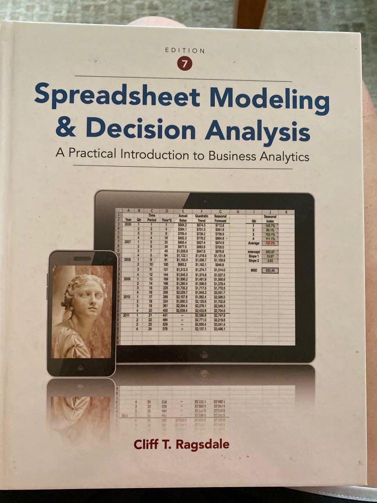 Spreadsheet Modeling & Decision Analysis (Edition 7), Hobbies & Toys ...