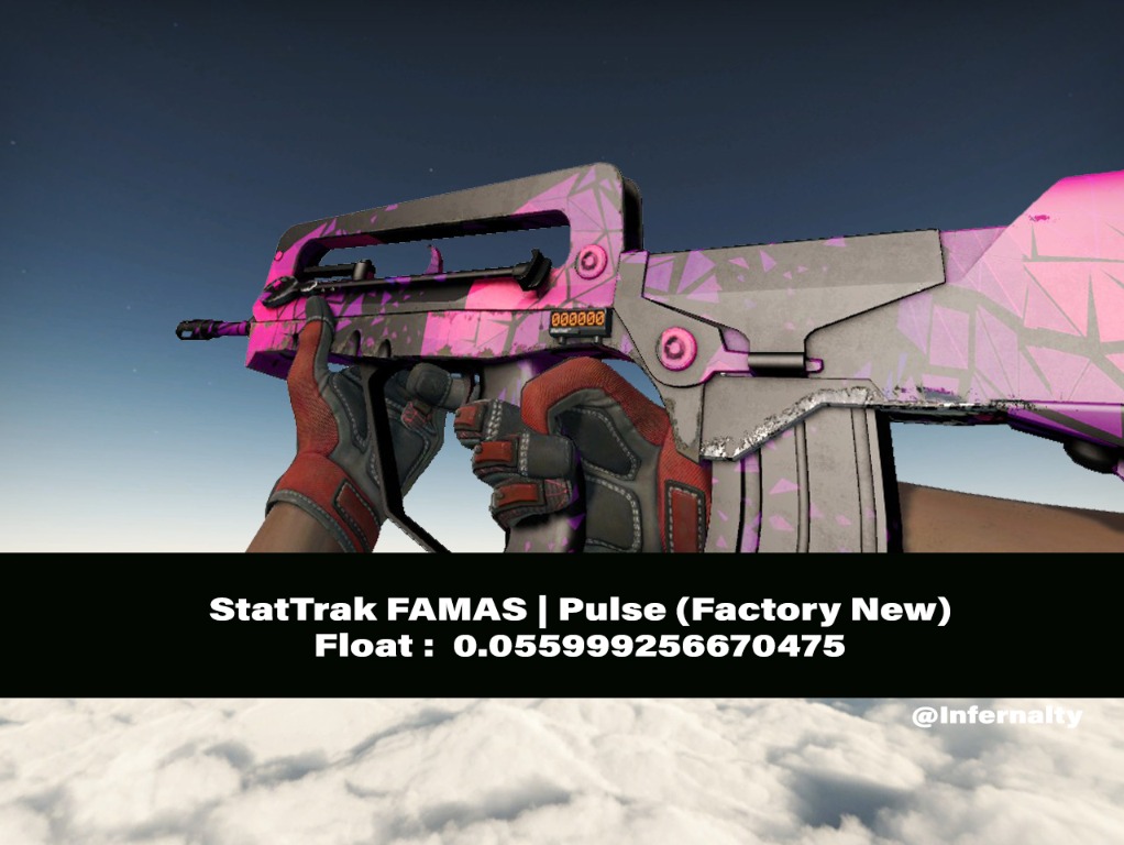 ST Famas Pulse FN CSGO SKINS KNIVES, Video Gaming, Gaming Accessories ...